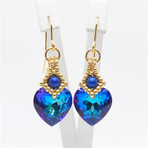 Beaded Bail For Crystal Heart Pendant Eureka Crystal Beads