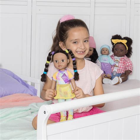 Adora Glow Girls Doll Set With Glow In The Dark Clothes And Accessories