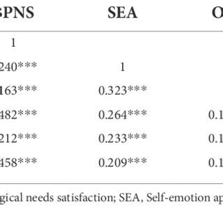 Descriptive Statistics And Correlations Among The Study Variables