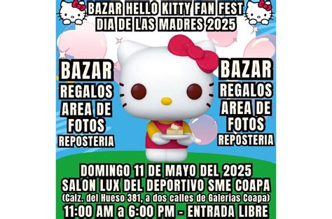 ¡festeja El Día De Las Madres En El Bazar De Hello Kitty En Cdmx