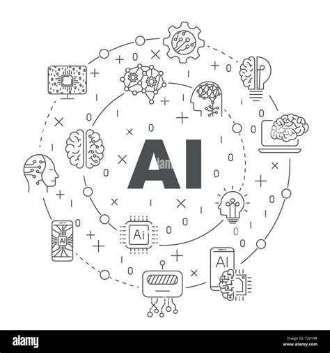 Ai Artificial Intelligence Infographic Banner Neural Network
