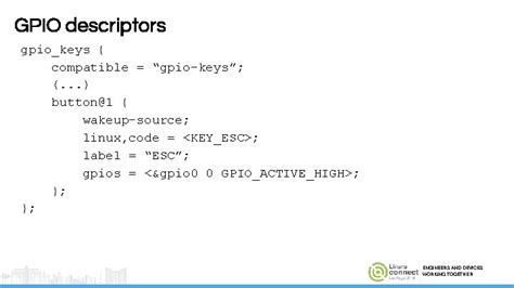 GPIO For Engineers And Makers Linus Walleij Linaro