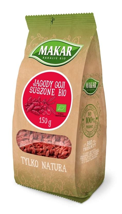 Jagody Goji suszone BIO g Zakupy online z dostawą do domu Carrefour pl