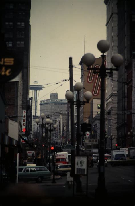 Vintage Photos Capture Street Scenes Of Seattle In The 1970s ~ Vintage