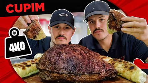 188 COMENDO CUPIM DE 4 KG DEFUMADO NA LENHA MUKBANG CHURRASCO Mateus