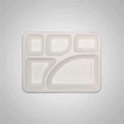 5cp Disposable Bagasse Meal Tray Eco Planet Solution