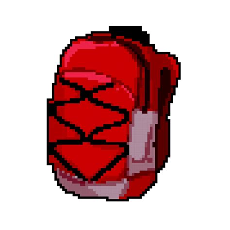 Travel Backpack Camp Game Pixel Art Vector Illustration 23867132 Vector Art At Vecteezy