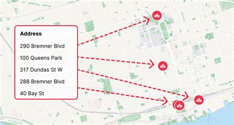 How To Create A Map From Address Data Atlist