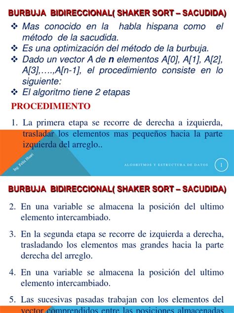 Metodos De Ordenamiento De Arreglos Parte 2 Pdf Pdf Matemáticas Discretas Algoritmos Y