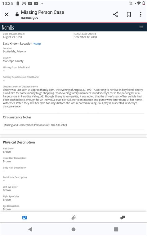 Sherry Ann Daugherty A Possible Victim Of Rex R Liskiller