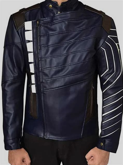 Avengers Infinity War Bucky Barnes Jacket Sale