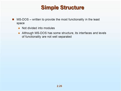 Chapter 2 Operating System Structures Ppt Download