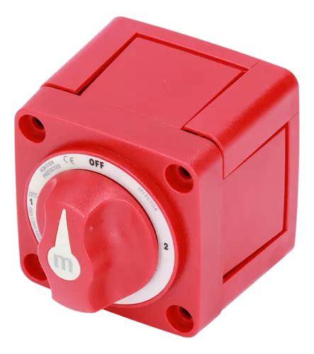 Interruptor De Batería 300a Selector De 4 Posiciones Girator Cuotas