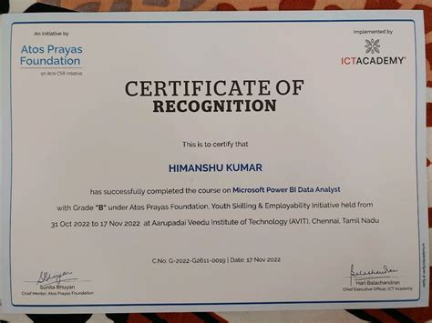 Himanshu Kumar On Linkedin Atosprayashfoundation Microsoft Data