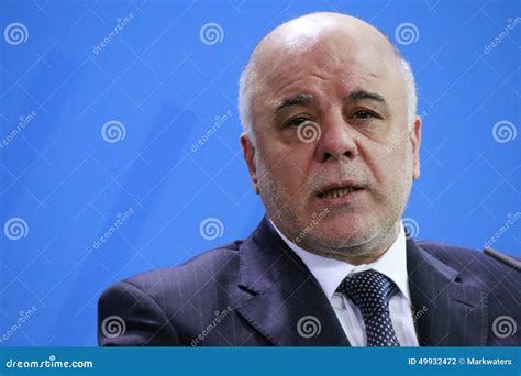 Haider Al Abadi Editorial Photography Image Of Minister 49932472