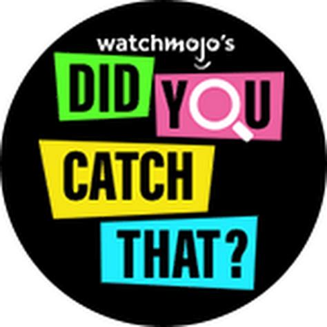 Did You Catch That Youtube