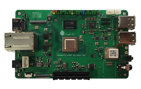 pine64 reveals the star64 risc v based single board computer