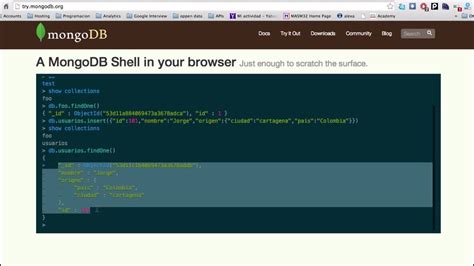 Introducción A Mongodb Base De Datos No Relacional O Nosql Youtube