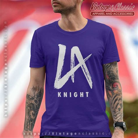La Knight Shirt T For Fan Vintagenclassic Tee