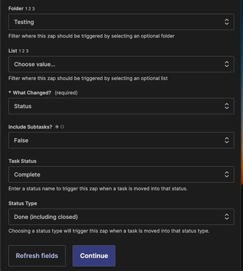 Clickup Subtask Set To False But Still Sending Slack Message When