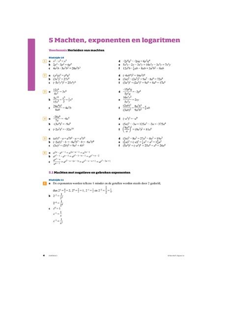 Vwo Wb Hoofdstuk 5 Uitwerkingen Pdf