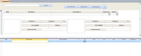 Simple Customer Information Database Sourcecodester