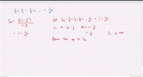 Solveduse Mathematical Induction To Verify The Correctness Of The