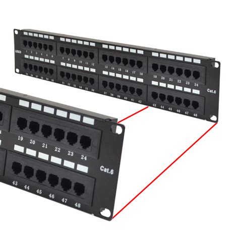 Patch Panel 48 Puertos CAT6 Atelier Yuwa Ciao Jp