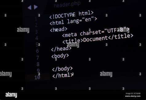 Computer Code S Hi Res Stock Photography And Images Alamy