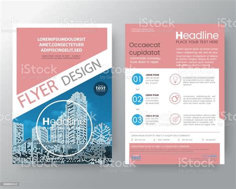 포스터 전단 브로슈어의 컬렉션 커버 레이아웃 디자인 서식 파일 벡터 그래픽 요소와 A4 크기의 사진 배경에 대 한 공간 0명에 대한 스톡 벡터 아트 및 기타 이미지 Istock