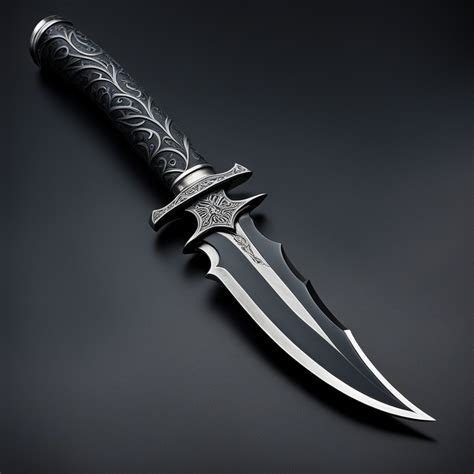 Deadly Black Assassin Dagger By Sahara Lane Playground
