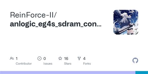 GitHub ReinForce II Anlogic Eg4s Sdram Controller