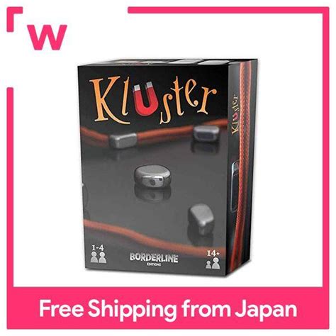 Kluster Cluster Magnet Action Game Board Game Japan [european
