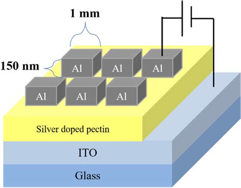 Schematic Diagram Of The Silver Doped Citrus Pectin Resistive Random