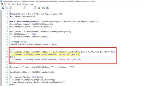 Dynamics Nav Tips From Ashwini Tripathi Open Report Design In Visual Studio From Custom Report