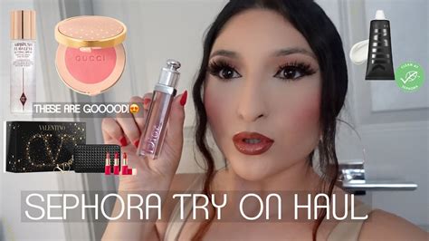 Grwm Sephora Try On Haul New Goodies Youtube