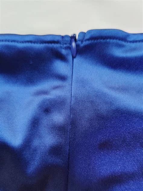 Joyfunear Robe habillée dos nu à lacets sirène en satin à fines brides