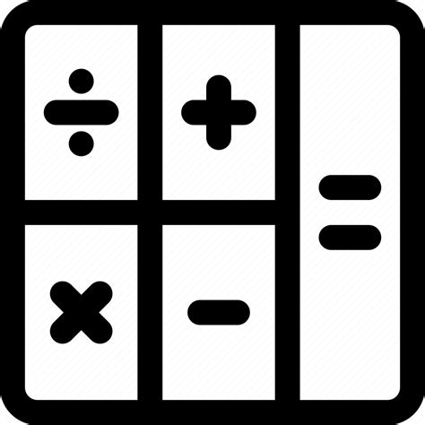 Calculations Math Numeration Count Computation Icon Download On