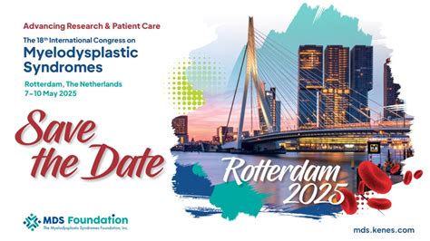 Join The 18th International Congress On Myelodysplastic Syndromes In