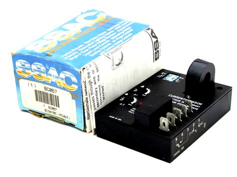 New Ssac 6c057 Current Sensing Relay Ecs61bc Sb Industrial Supply Inc