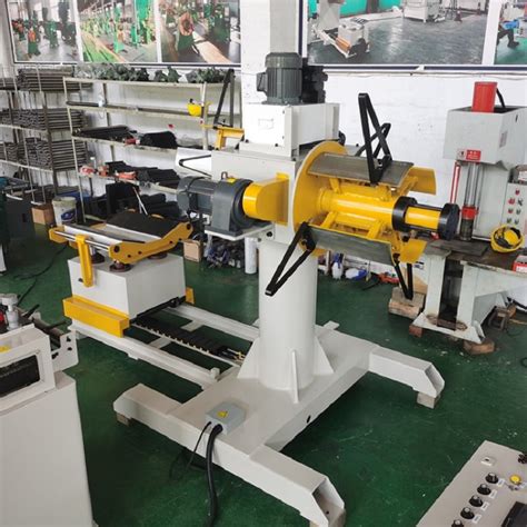 Double Head Coil Decoiler With Coil Cart Alekvs