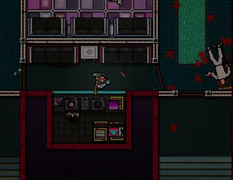 Why The Dj From Push It Literally Does Nothing After Seeing Tons Of People Dying R Hotlinemiami