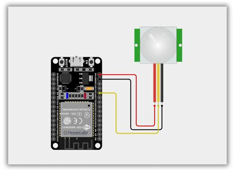 Esp32 Pir Motion With Arduino Ide Oceanlabz