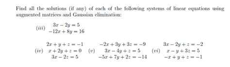 Solved Solve Chegg