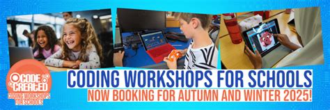 code created coding workshops for primary and secondary schools