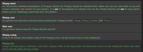 如何成为ffmpeg开发者 · Ffmpeg原理