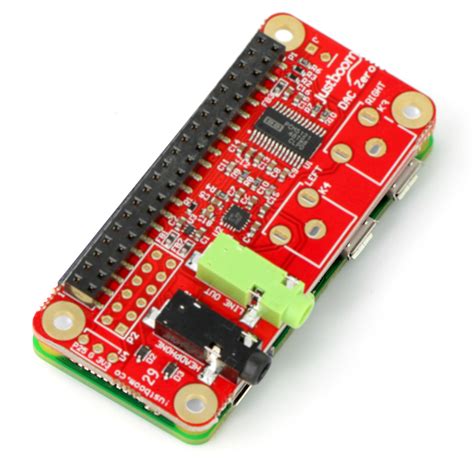 Buy JustBoom DAC Zero Sound Card For Raspberry Botland Robotic Shop