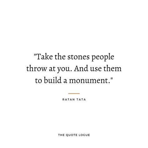 Ratan Tata Inspiring Quotes