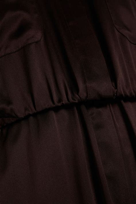 Nicholas Emma Silk Satin Wide Leg Jumpsuit The Outnet