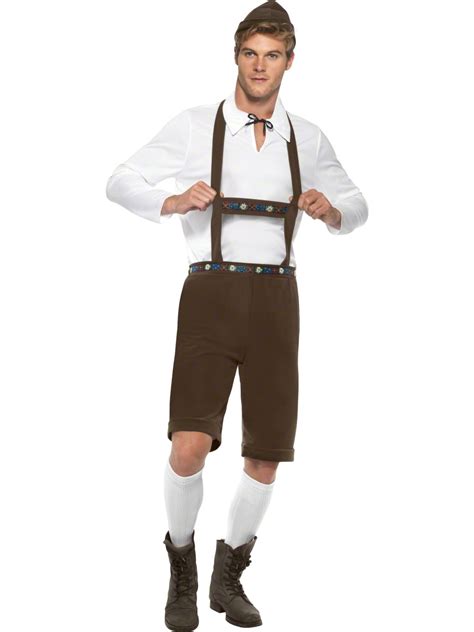 Costume bavarois homme Déguisement Allemand Costumes du monde 18 10 2024
